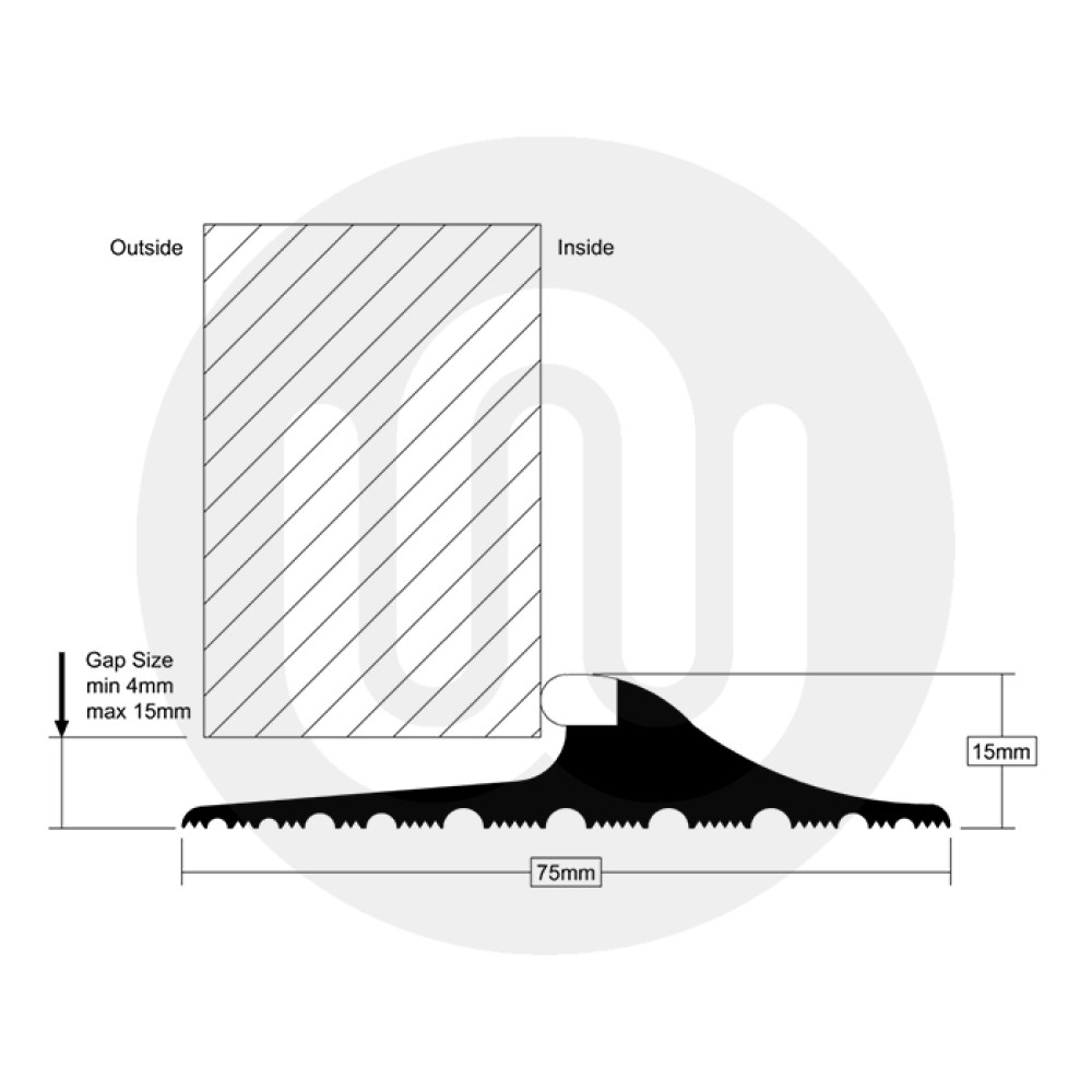 Stormguard Garage Threshold Seal