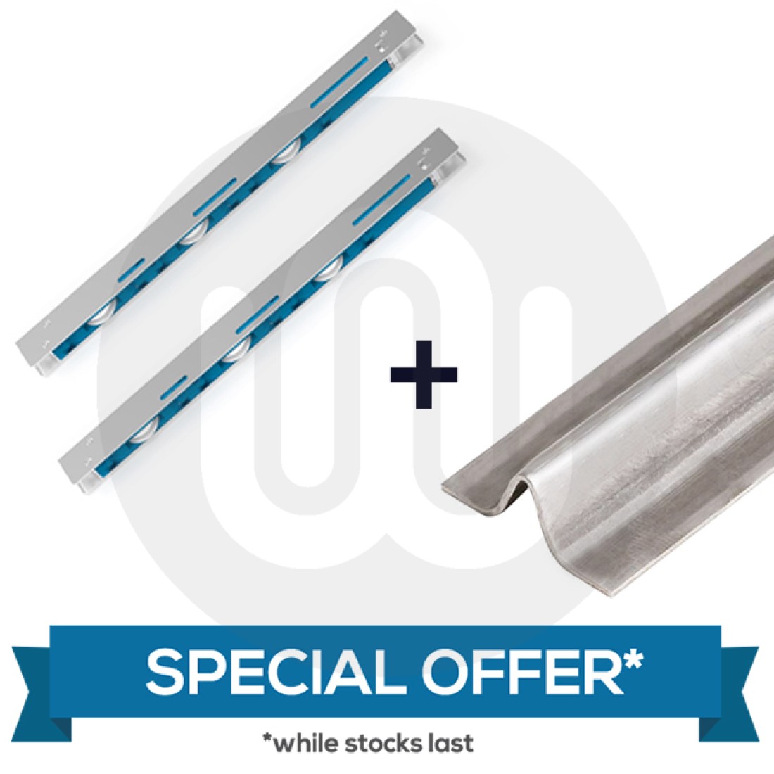 SPECIAL OFFER! Steel Retrofit Patio Track + Simplefit Heavy Duty 3 ...