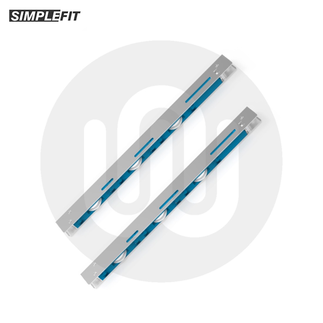 SPECIAL OFFER! Steel Retrofit Patio Track + Simplefit Heavy Duty 3 ...