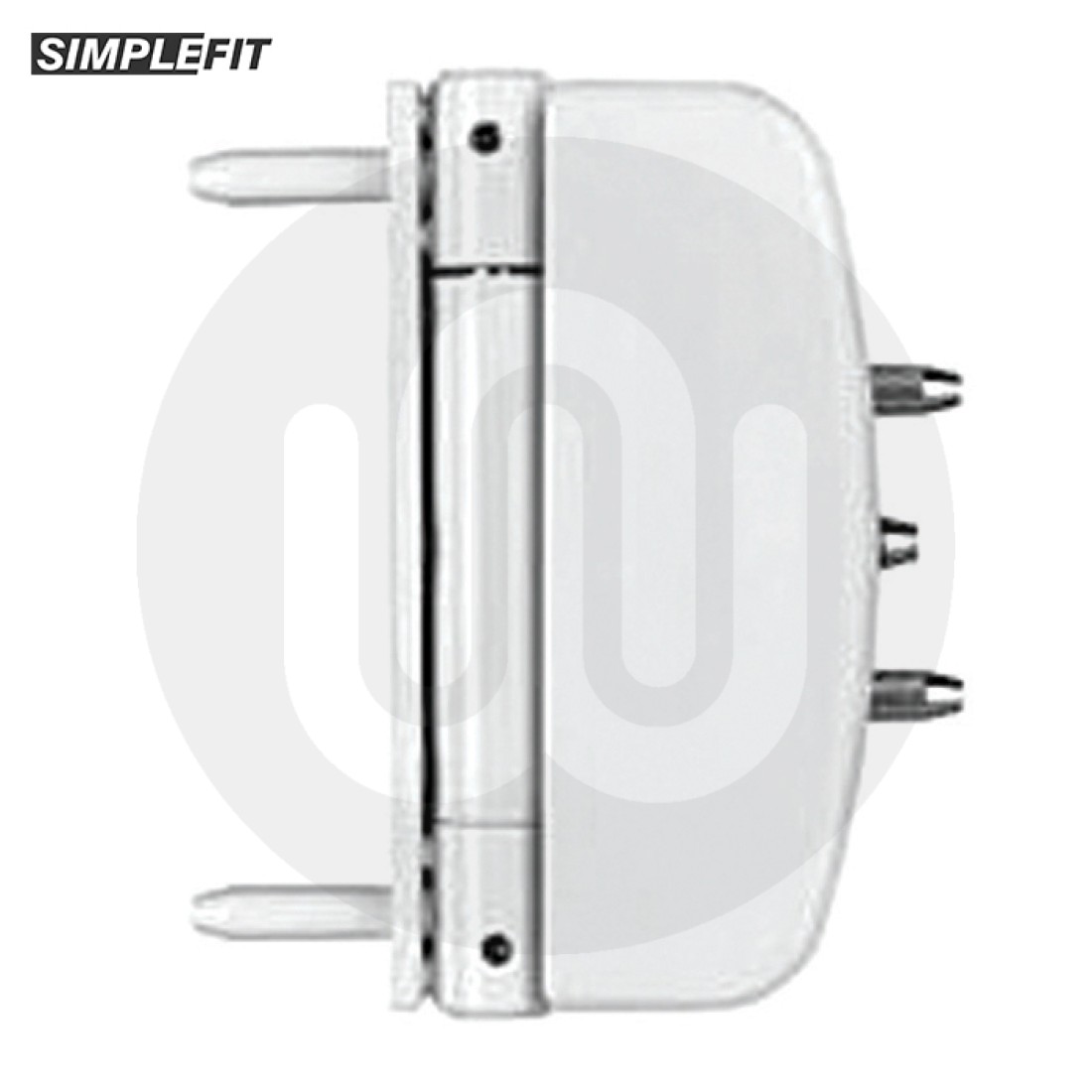 Simplefit Dynamic 2D Hinge for Profile 22 Doors