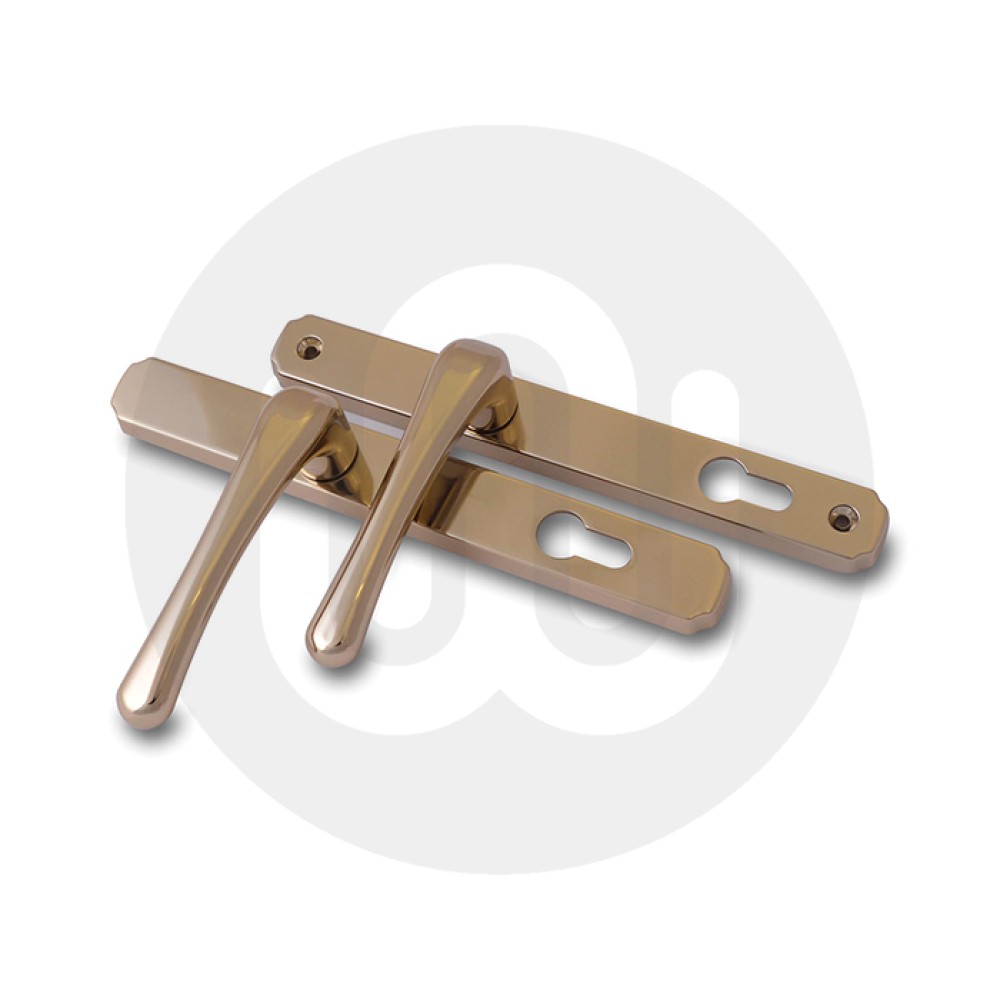 Fab & Fix Heritage Sprung Inline Lever/Lever 92PZ/92PZ Door Handle ...