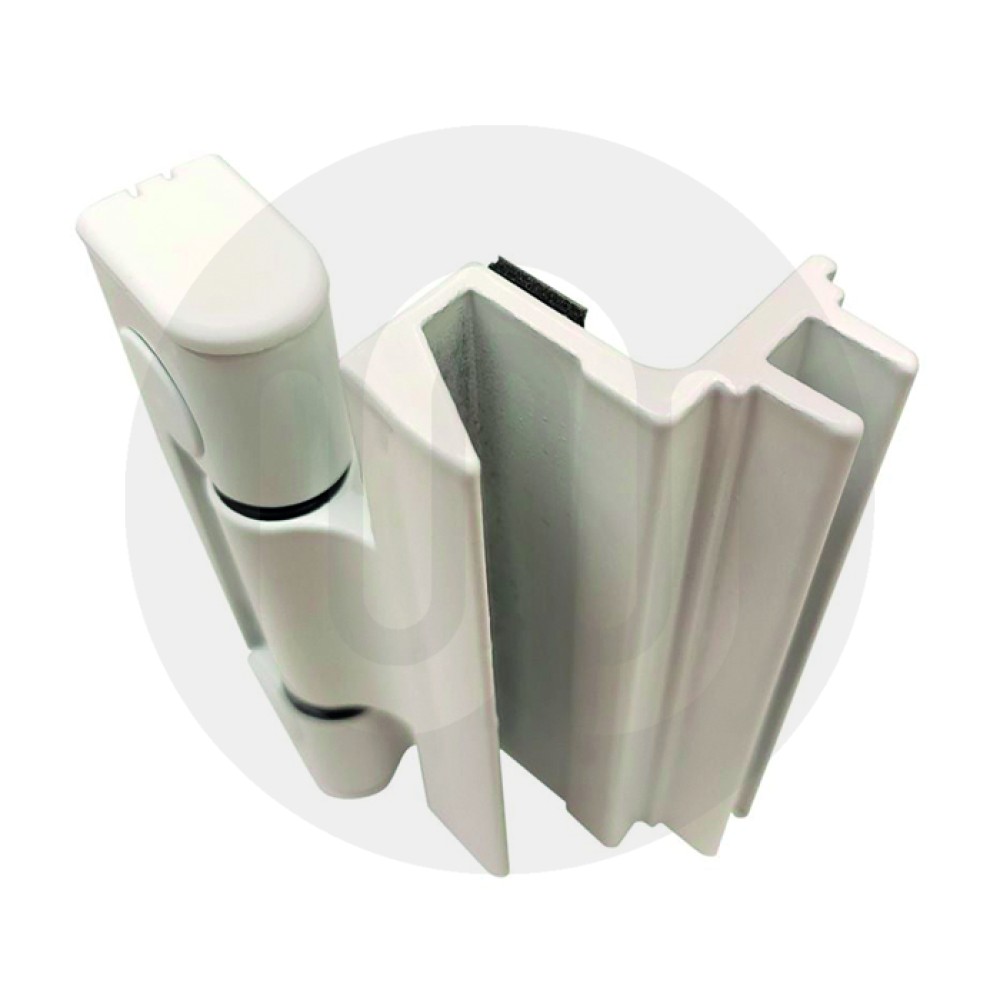 ERA Duraflex Challenger 3D Euro Rebate Door Hinge Angled Feature