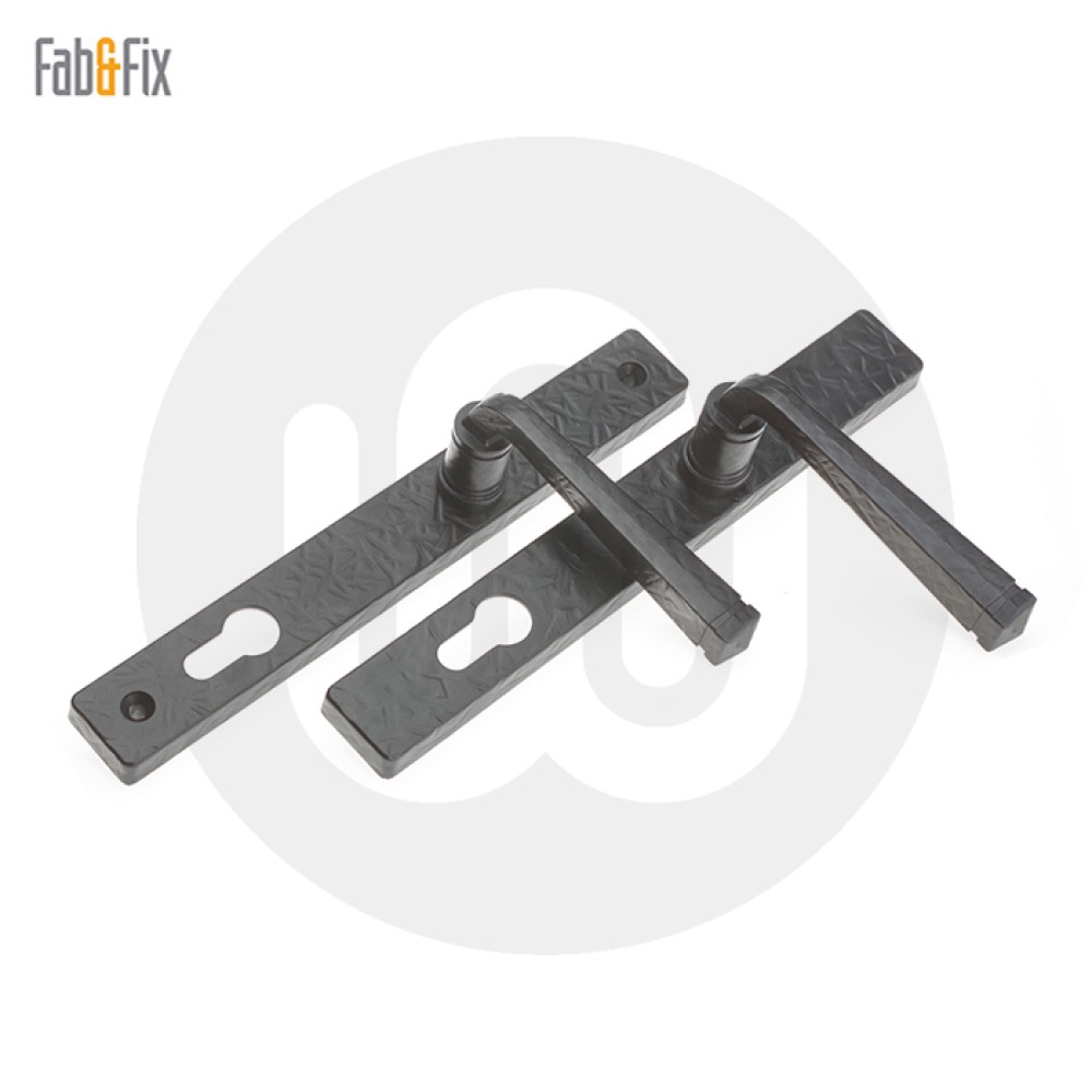 Fab & Fix Noble Sprung Inline Lever/Lever 92PZ/92PZ Door Handle (243BP ...