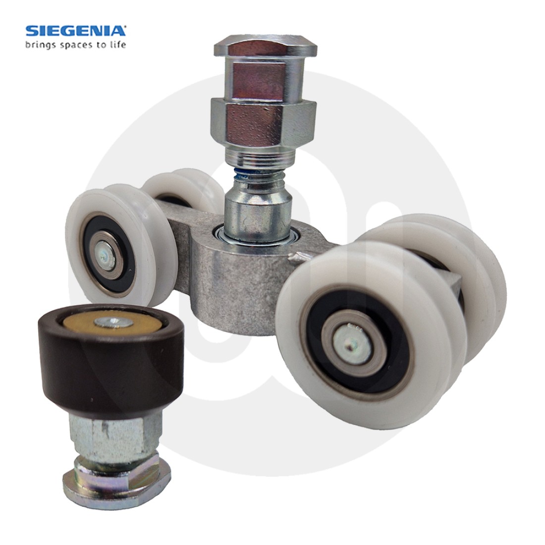 Siegenia FS Portal Bogey Wheel & Guide