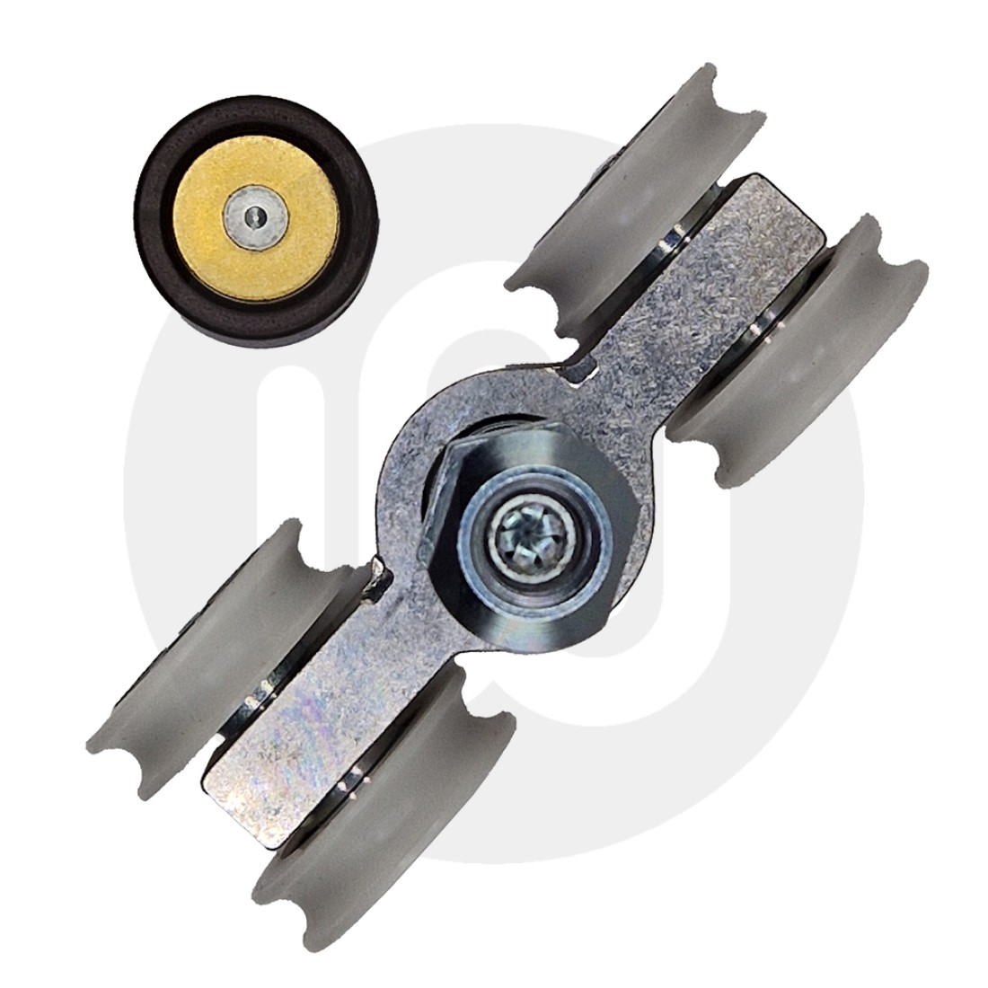 Siegenia FS Portal Bogey Wheel & Guide