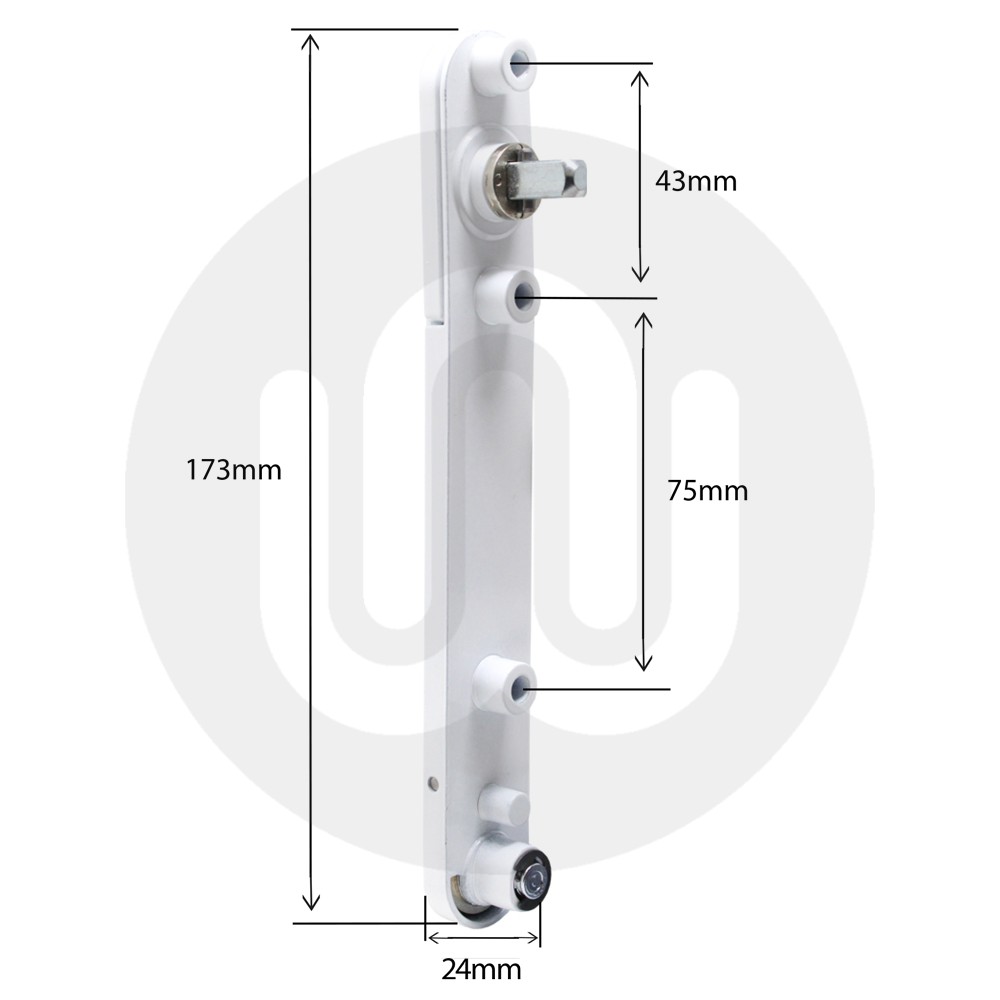 Smart Visofold 6000 Flush Locking Handle