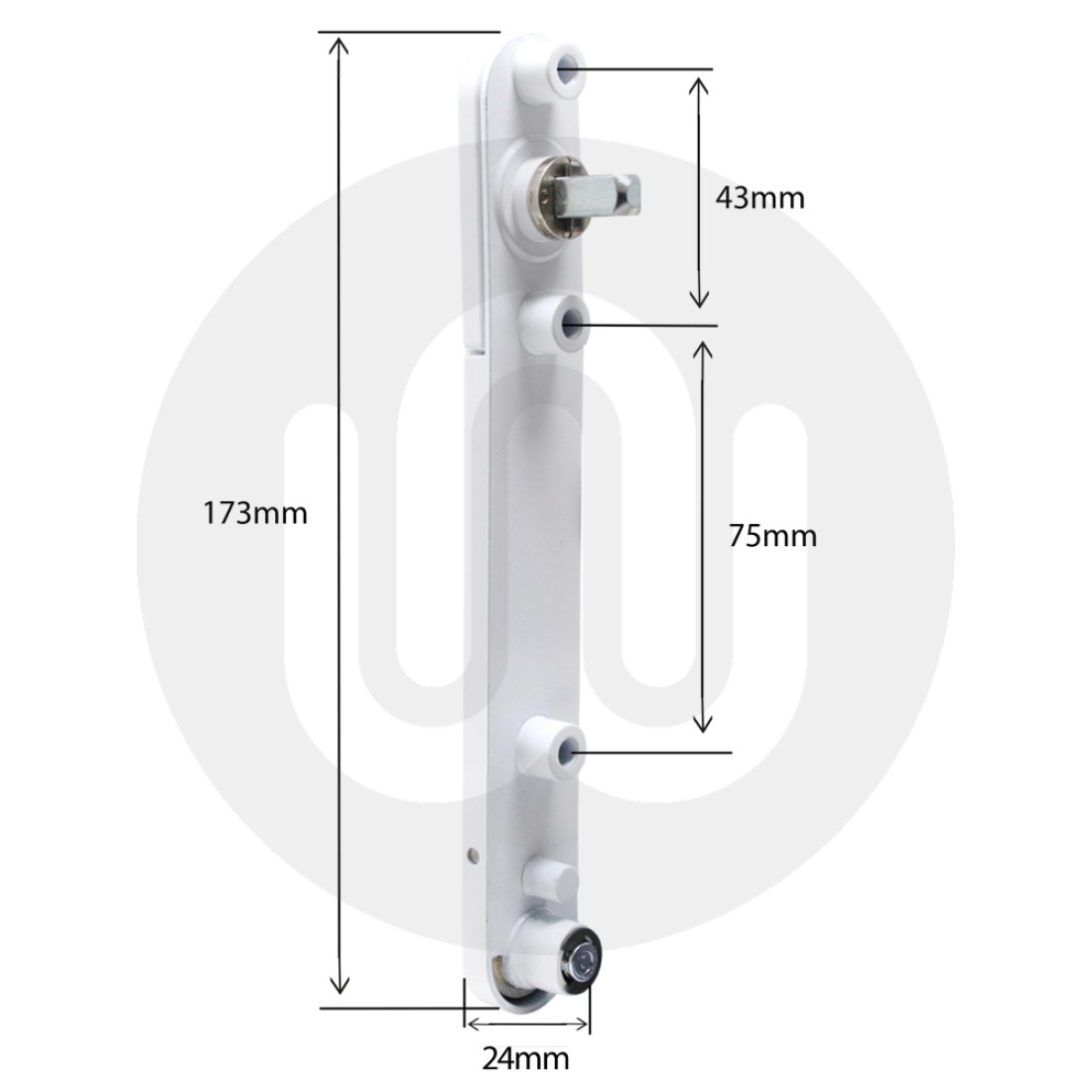 Smart Visofold 6000 Flush Locking Handle