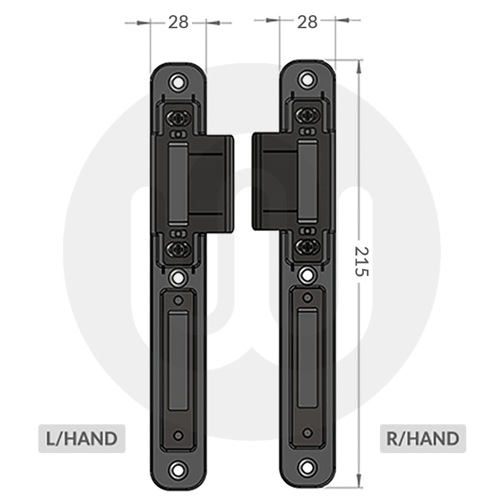 Ingenious 1141 Composite Door Centre Latch