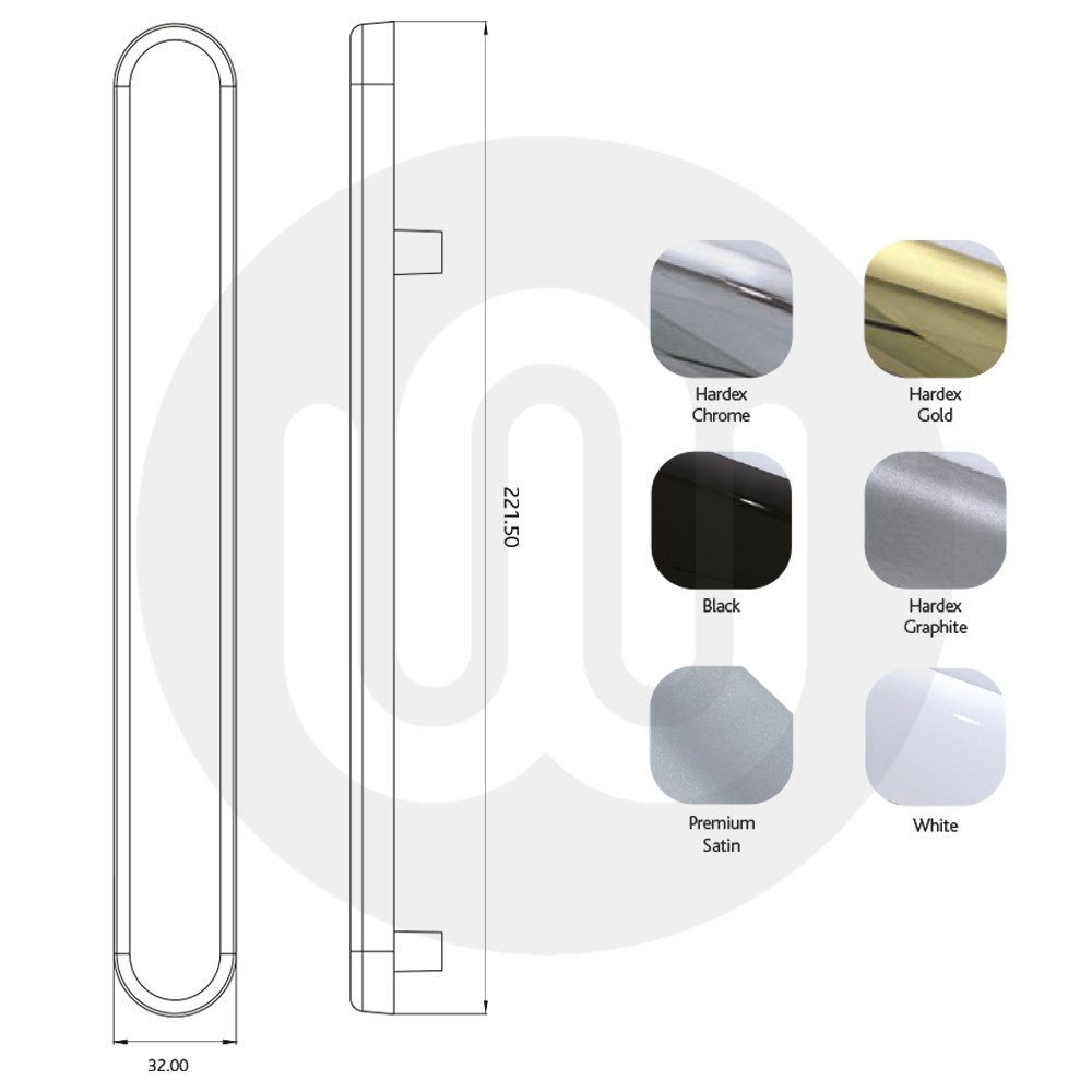 Fab & Fix Pembroke Exterior Blank Plate