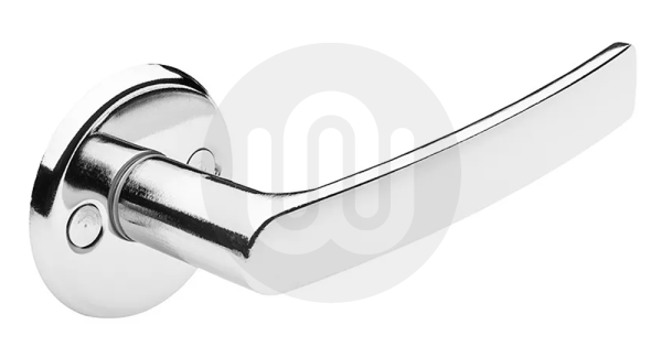 Scandinavian Door Lever Handle Set for Assa Abloy Ruko Yale Tesa Lock