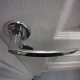 Scandinavian Door Lever Handle Set for Assa Abloy Ruko Yale Tesa Lock