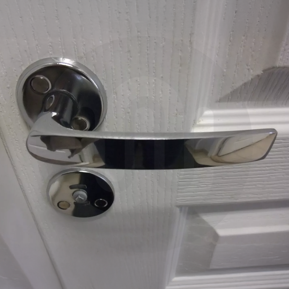 Scandinavian Door Lever Handle Set for Assa Abloy Ruko Yale Tesa Lock