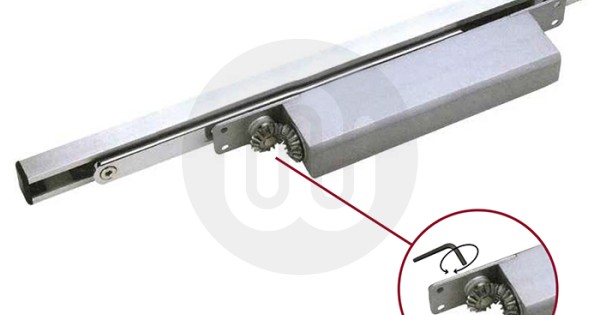 Adjustable Double Action Concealed Door Closer