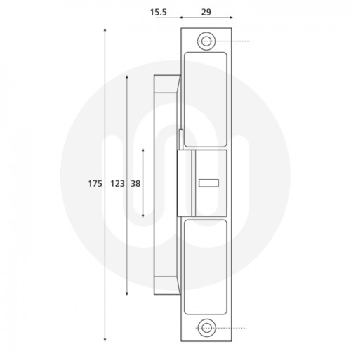 Electric Monitored Strike