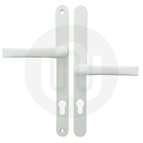 Millenco Offset Lever/Lever 117PZ/86PZ Door Handle - Large Cover (270BP ...