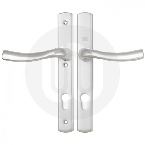 Winkhaus Palladio Inline Lever/Lever 92PZ/92PZ Door Handle (260BP/214CRS)