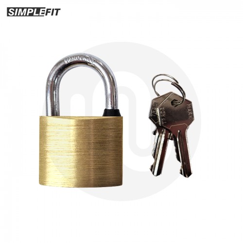 Simplefit Heavy Duty Brass Padlock