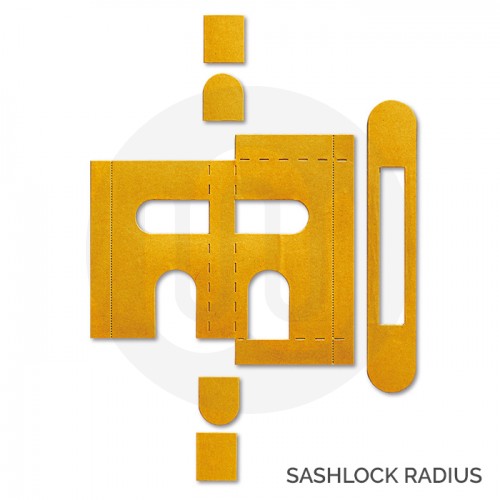 Intumescent Lock Fire Kit - DIN Sashlock Deadlock