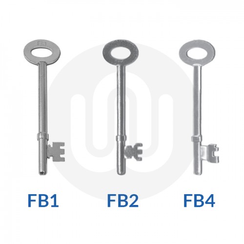 Pre-Cut FB1 / FB2 / FB4 Key To Suit Fire Brigade Locks