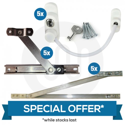 SPECIAL OFFER! Door & Window Restrictor Bundle