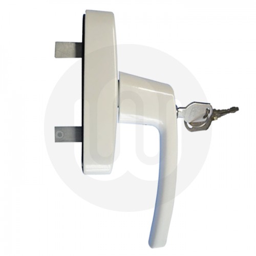 Twin Peg Aluminum Window Handle - Locking