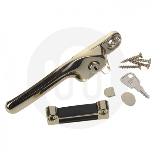 Simplefit by Fab & Fix Timber Cockspur Window Handle with Keep